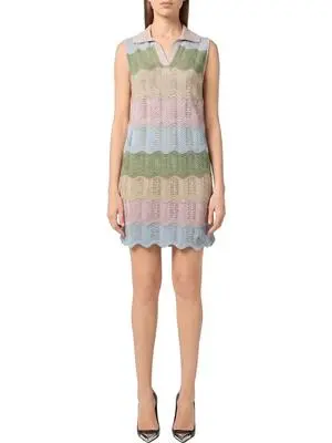 Philipp Plein Sleeveless Mini Dress - Multicolor