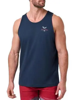 Travis Mathew Graphic Tank Top - Total Eclipse