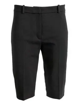 Magda Butrym Pressed-crease Cropped Trousers - Black