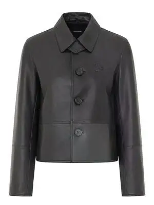 Zadig&Voltaire Lessa Leather Jacket - Black