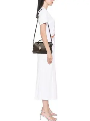 Fendi Leather The Way Satchel - Grey