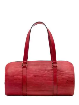 LOUIS VUITTON Epi Soufflot Handbag - Red