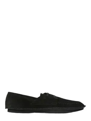 Premiata Suede Lace-up Shoes - Black