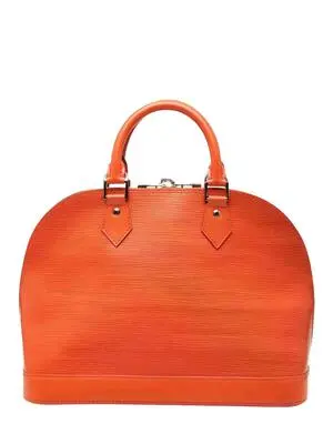 LOUIS VUITTON Epi Alma Pm Handbag - Orange