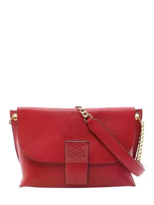 Loewe Avenue Shoulder Bag - Red