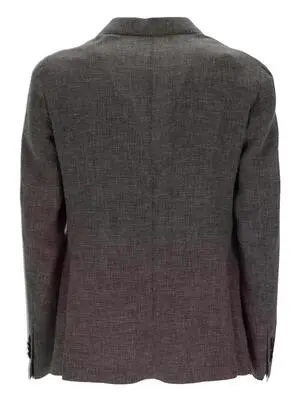 BRANDO Single-breasted Blazer - Grey