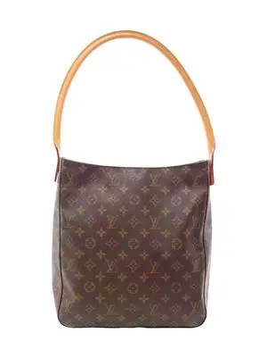 LOUIS VUITTON Monogram Looping Gm Shoulder Bag - Brown