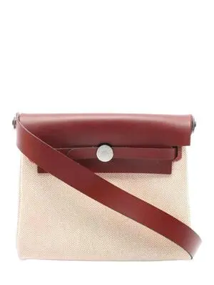 Hermès Hermès Herbag Zip 20 Crossbody Bag Neutrals