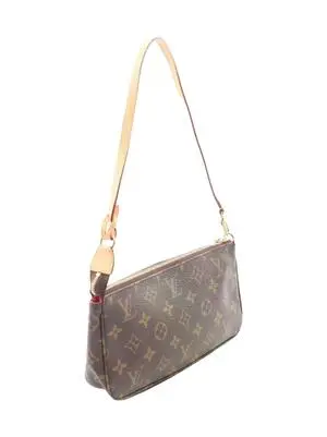 LOUIS VUITTON Monogram Pochette Accessories Handbag - Brown