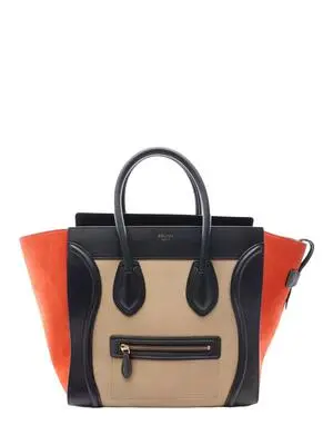 Celine Mini Luggage Tote Bag - Multicolour