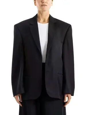 Balenciaga Oversized Blazer - Black