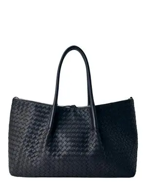 Bottega Veneta Large Pinacoteca Intrecciato Tote Bag - Multicolor
