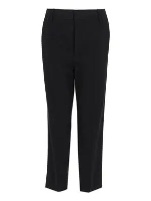Vince Tailored Regular Fit Trousers - Black
