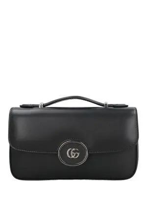 Gucci Mini Smooth Calfskin Shoulder Handbag - Black