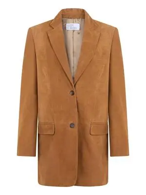 Giuseppe Di Morabito Suede Blazer - Camel