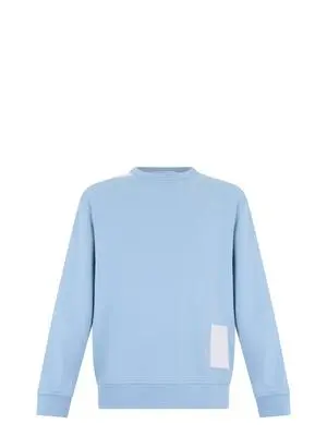 Stone Island Crew Neck Sweatshirt - Light Blue