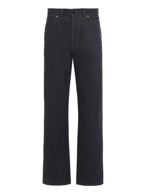 Stone Island Regular-fit Five-pocket Jeans - Blue