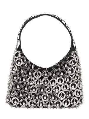 Rabanne Sphere Shoulder Bag With Rhinestone Appliqués - Black