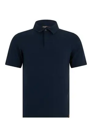 K-WAY Lightweight Short-sleeved Polo Shirt - Blue