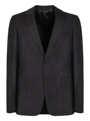Prada Single-breasted Wool And Cashmere Suit - Grey