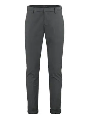 DONDUP DONDUP Gaubert Stretch Cotton Trousers Grey