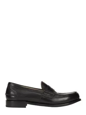 Prada Calfskin Loafers - Black