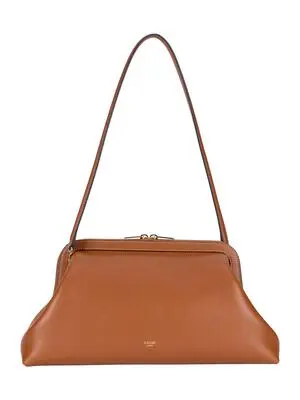 Celine Refined Mini Shoulder Handbag - Camel