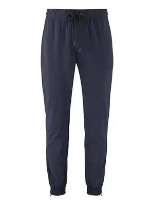 THE ALPHABET Technical Fabric Drawstring Pants With Zip Hem - Blue