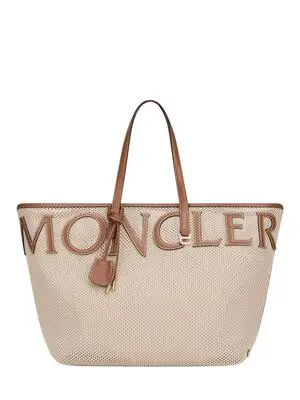 Moncler Logo Tote Bag - Beige