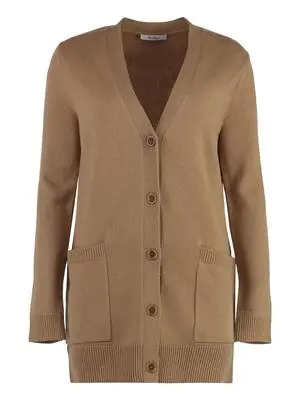 MAX MARA MAX MARA Wool And Cashmere Cardigan With Sequins