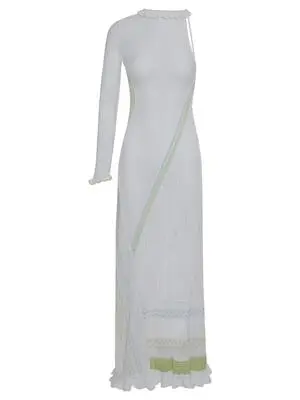 ROBERTA EINER ROBERTA EINER Bianca One-Shoulder Open-Back Maxi Dress