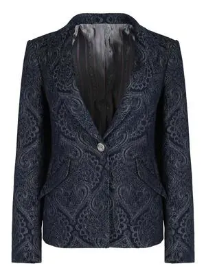 ETRO ETRO Denim Jacquard Blazer