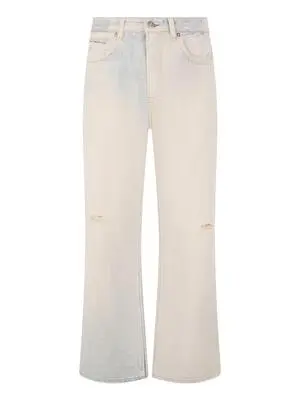 OUR LEGACY OUR LEGACY Straight Leg Jeans In Soft Cotton