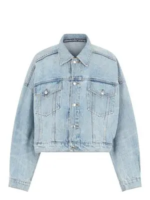 ALEXANDER WANG ALEXANDER WANG Cropped Denim Jacket