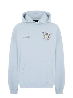 REPRESENT Cherubs Hoodie Casual Modern Fit - Light Blue