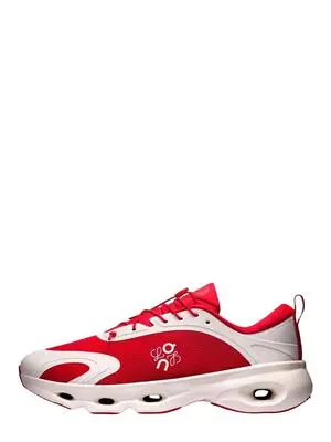 On X Loewe Cloudsolo Sneakers - Red/eggshell