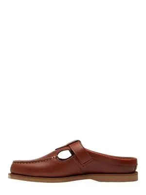 Timberland Classic Boat Mule - Rust Full-grain