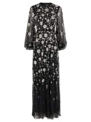 HUISHAN ZHANG HUISHAN ZHANG Micheline Crystal Embellished Tulle Gown