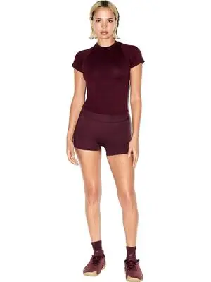 SKIMS Airy T-shirt - Currant