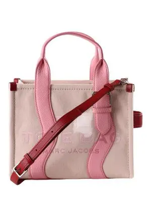 Marc Jacobs The Wavy Leather-trim Tote Bag - Pink