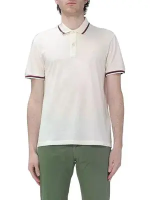 BROOKSFIELD Striped-trim Polo Shirt - Neutrals
