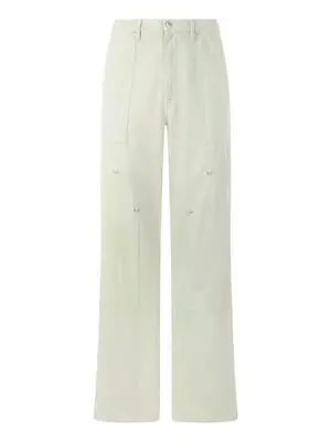 Moschino Wide-leg Trousers - White