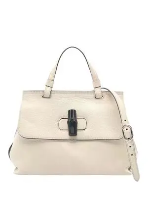 Gucci Bamboo Daily Shoulder Bag - Neutrals