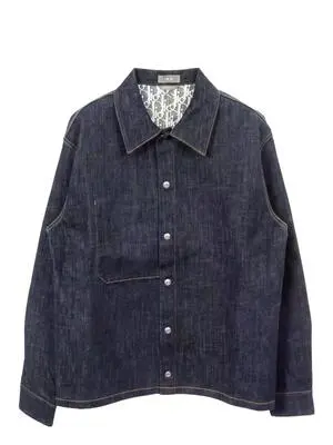 Dior Long-sleeve Denim Jacket - Blue