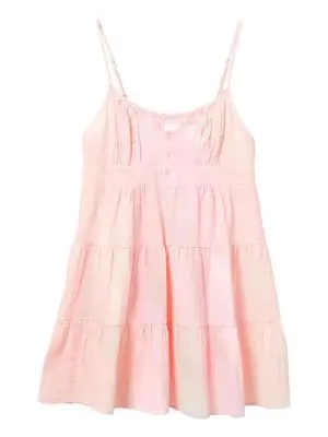 AAPE BY *A BATHING APE Tiered Camisole Dress - Pink