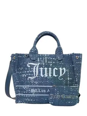Juicy Couture Embroidered Logo Tote Bag - Blue