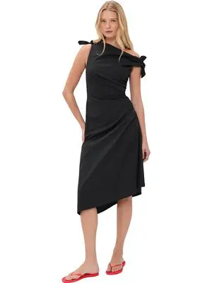Staud Bellaria Dress - Black