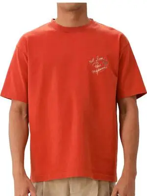 Drole De Monsieur Drôle De Esquisse Slogan T-shirt - Red