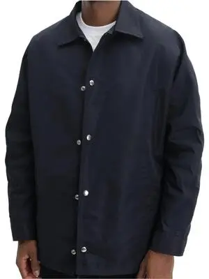 Givenchy Logo-embroidered Collared Jacket - Black