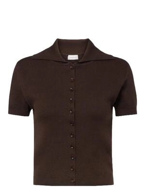 MAGDA BUTRYM Magda Butrym Short-Sleeved Cardigan With Button Front